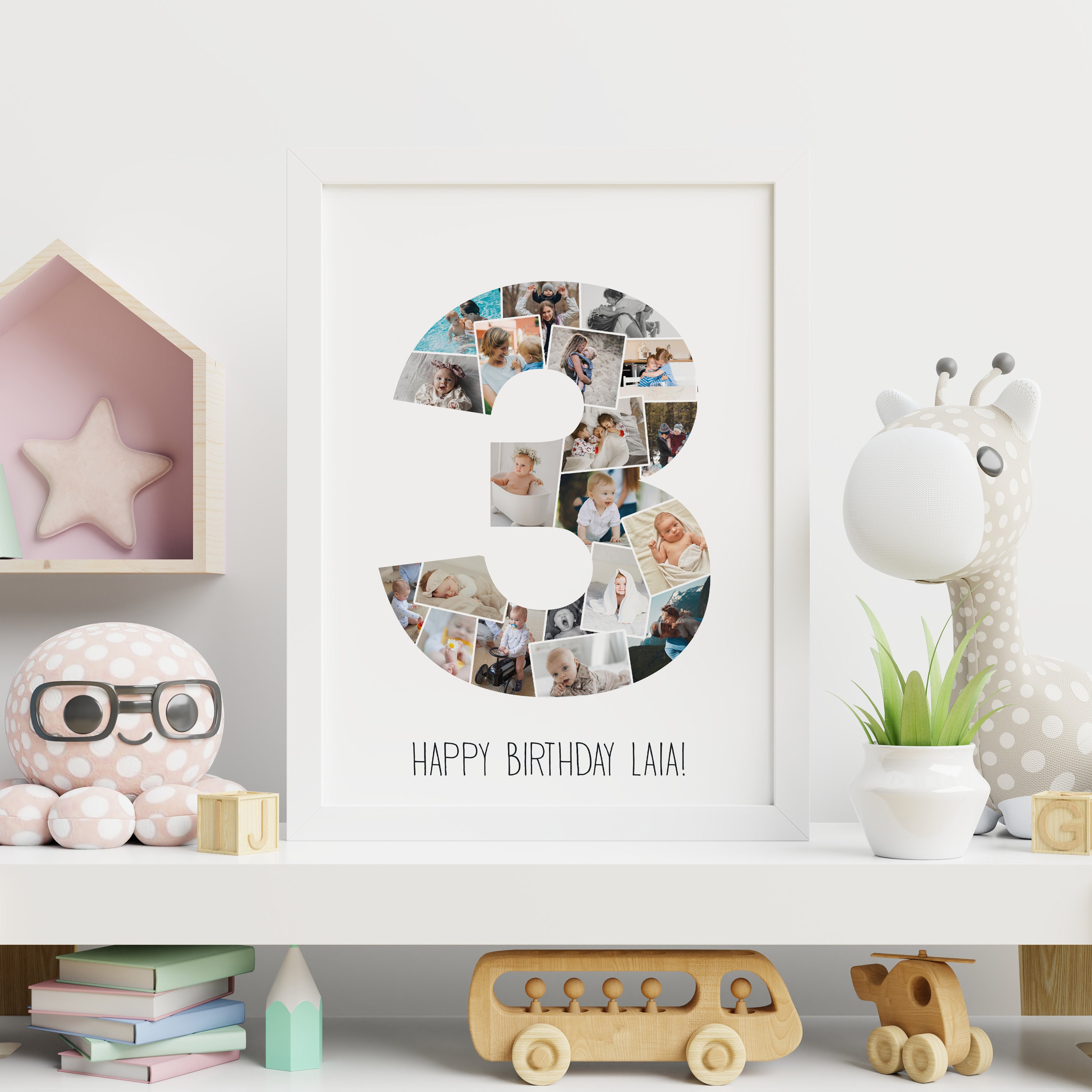 3rd Birthday Party Decorations for Girls Birthday Milestone - Etsy