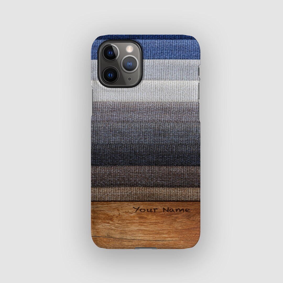 Knitted Folds Phone Case for iPhone 16, iPhone 15, iPhone 14 With a ...