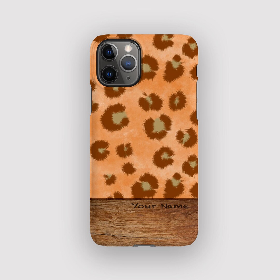 WARM LEOPARD Case as iPhone 16 Case, iPhone 15 Case, iPhone 14 Case ...