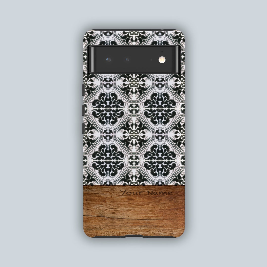 MONOCHROME TILE Phone Case for Pixel 8 Pro, Pixel 8, Pixel 7, Pixel 6 ...