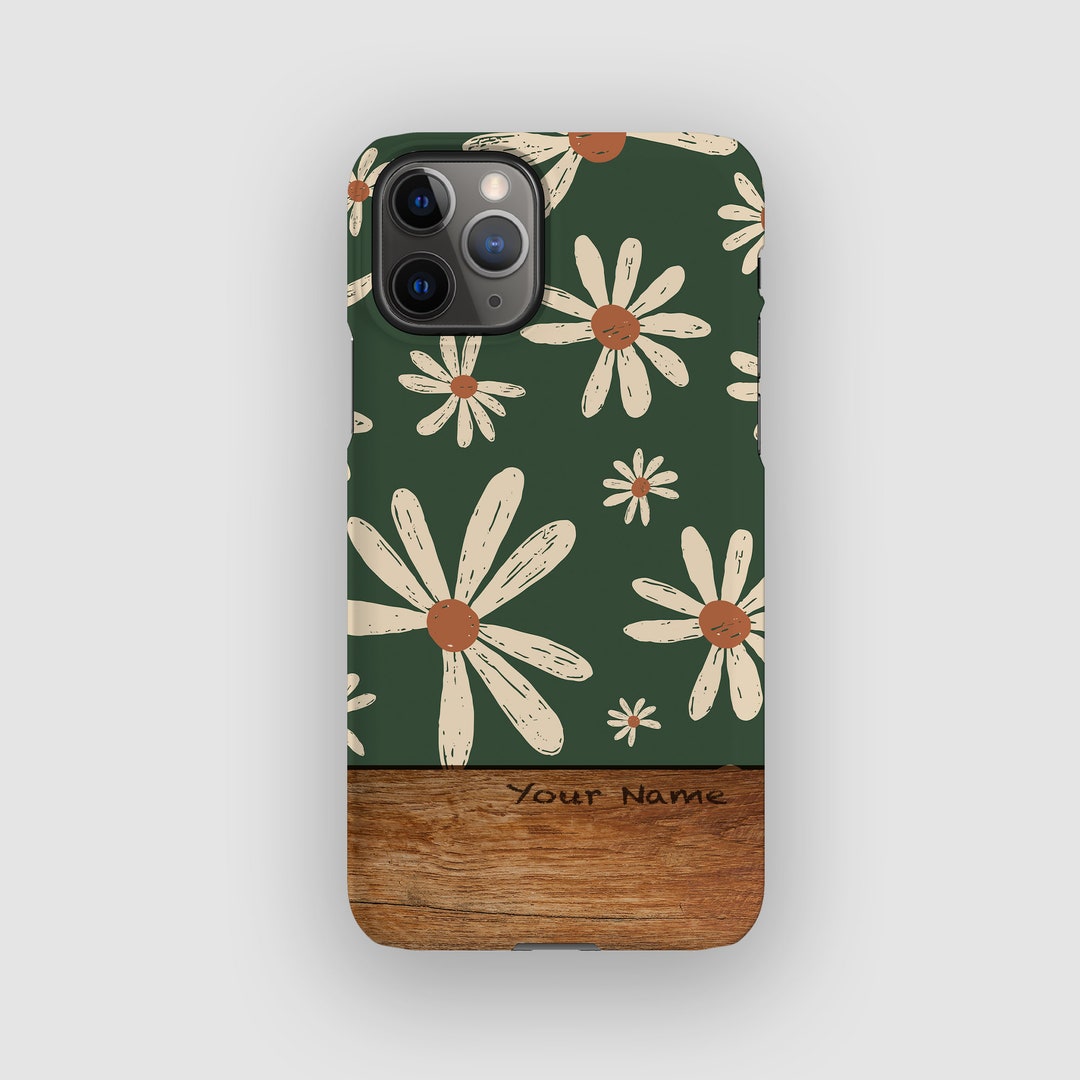GREEN DAISY Case as iPhone 16 Case, iPhone 15 Case, iPhone 14 Case, iPhone 13 Case, iPhone 12 ...