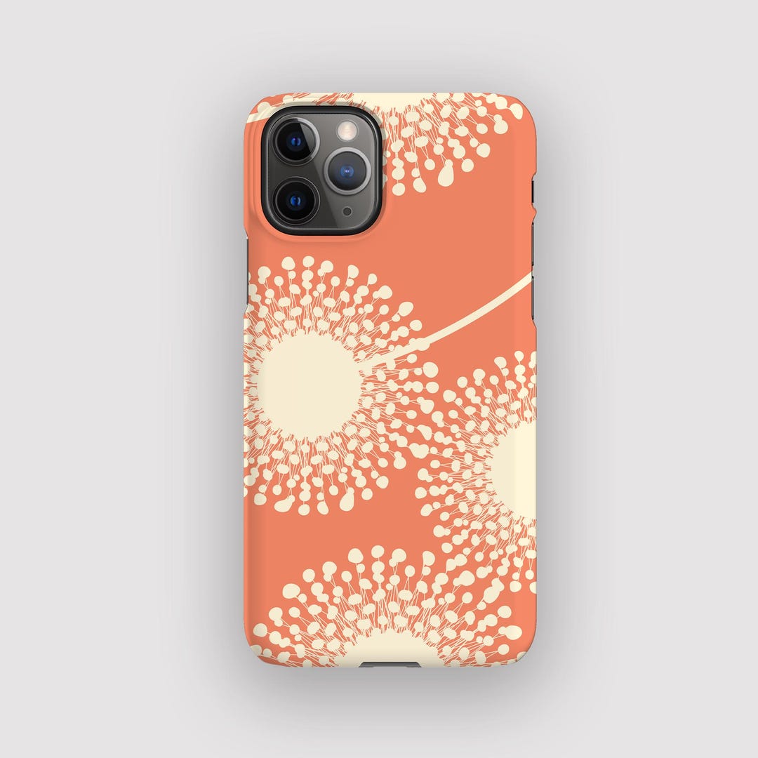 Peach Dandy Phone Case for iPhone 16, iPhone 15, iPhone 14 With an ...