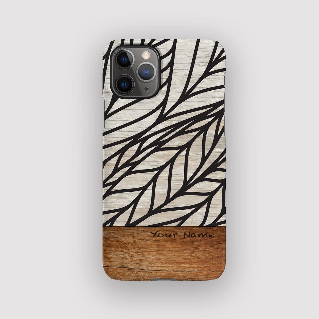 Abstract Sapling Phone Case for iPhone 16, iPhone 15, iPhone 14 With a ...