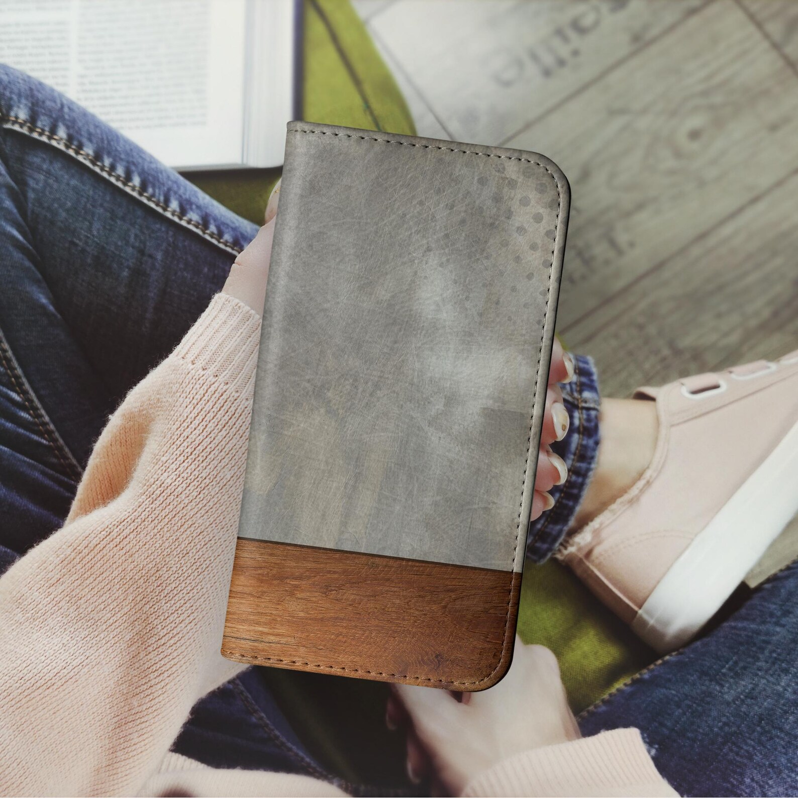 Brushed Metal Phone Wallet Case: for Samsung S25 Ultra, Samsung S24 ...