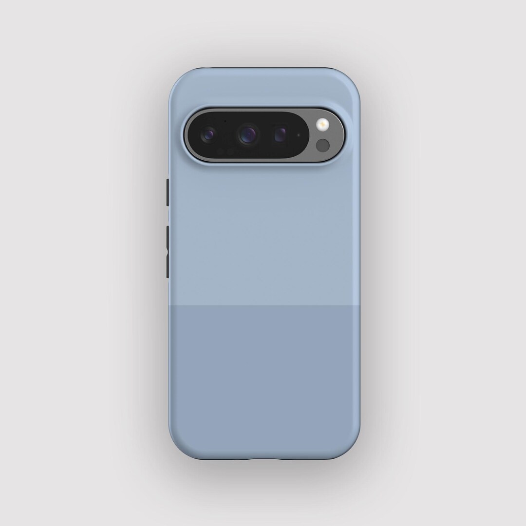 Two Blues Two Tone Phone Case for Pixel 10, 9A, 9, 8, 7, 6 - Etsy
