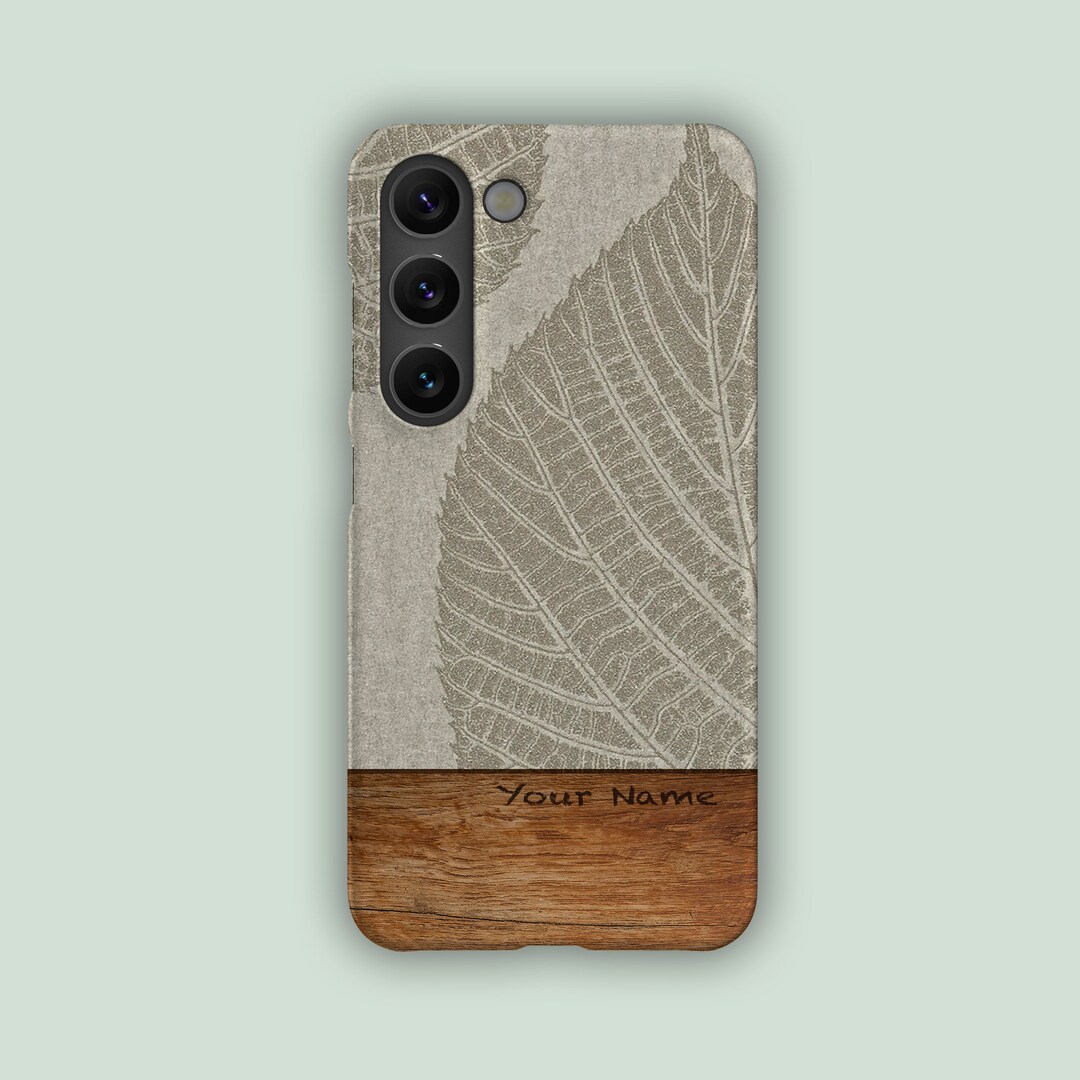 Leaf Fossil Phone Case for Galaxy S24, Galaxy S23, Galaxy S22, Galaxy ...
