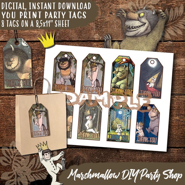 Where the Wild Things Are Banner - Etsy