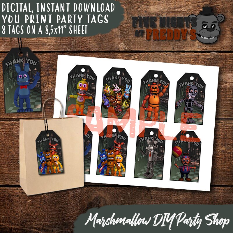 5 Nights Freddy Sign - Etsy