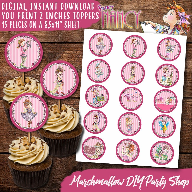 Fancy Nancy Svg - Etsy