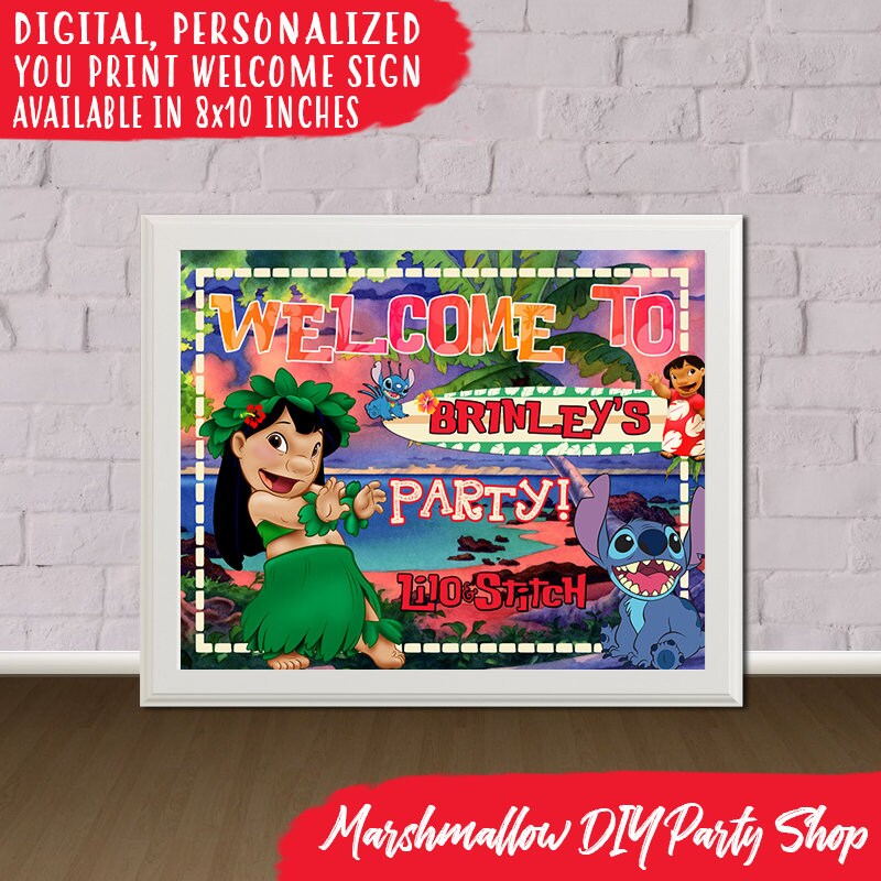 Lilo and Stitch Party - Etsy