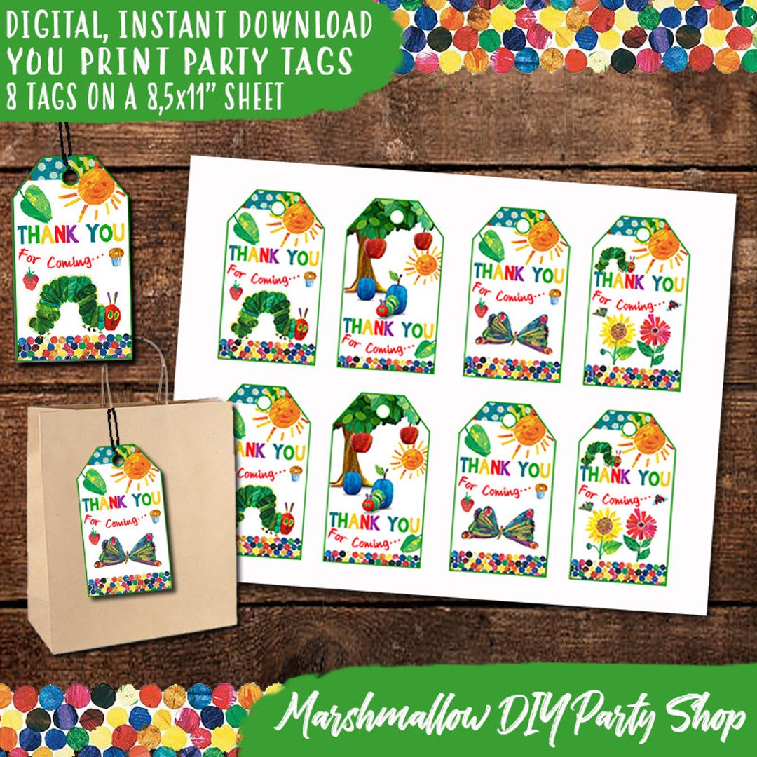 The Very Hungry Caterpillar Party Printables