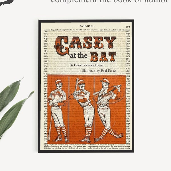 Casey at the Bat - Etsy