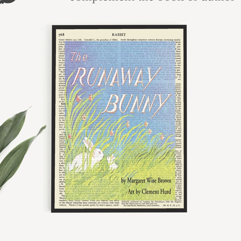 The Runaway Bunny - Etsy