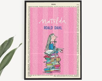 Roald Dahl Poster - Etsy