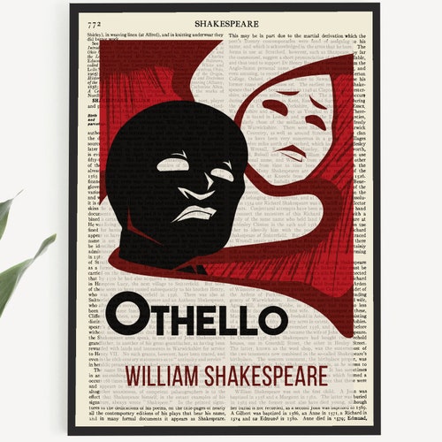 Printable Hamlet Play Book Cover Print Shakespeare Art Gift - Etsy