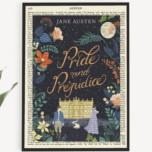 Jane Austen Pride & Prejudice Coloring Book for Adults and - Etsy
