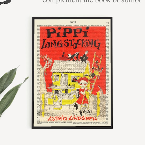Pippi Longstocking - Etsy