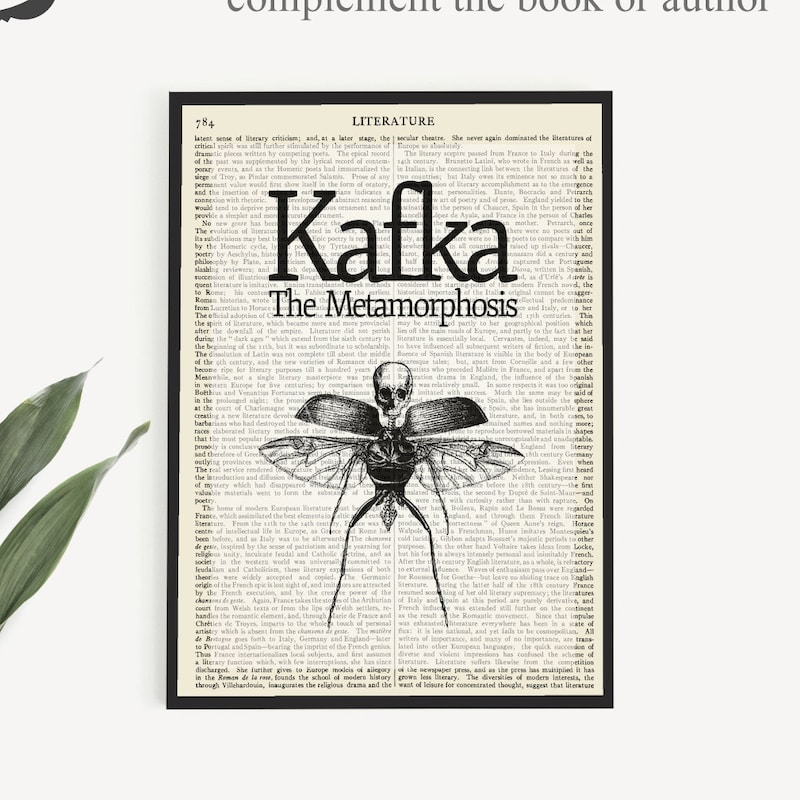 The Metamorphosis Cover - Etsy