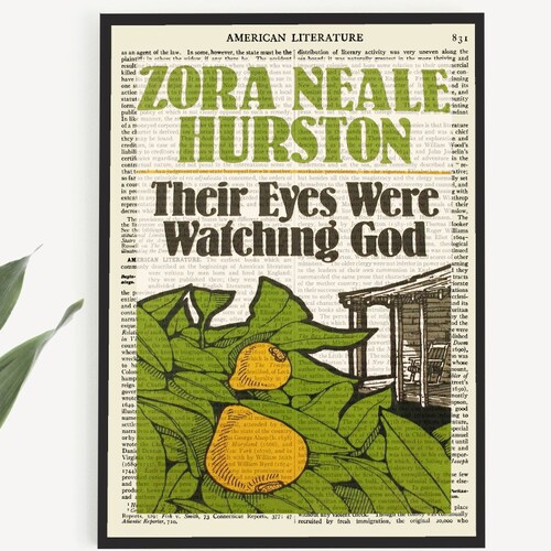 Printable 'their Eyes Were Watching God' Book Poster - Etsy