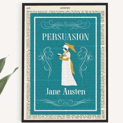 Printable Jane Austen 'persuasion' Book Cover Page on - Etsy