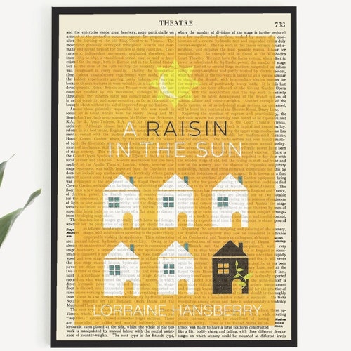 Printable 'A Raisin in the Sun' Play Book Cover Art - Etsy