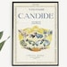 Printable 'candide' Book Cover Poster by Voltaire on Old Page, French ...