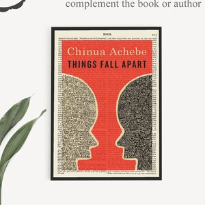 A Downloadable 'things Fall Apart' Book Art Print on a | Etsy