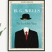 Printable 'the Invisible Man' Book Cover Poster, H G Wells Art Print ...
