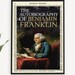 Printable Book Cover Print 'the Autobiography of Benjamin Franklin ...