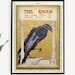 Printable Book Cover Art of the Raven by Edgar Allen Poe, Classroom ...