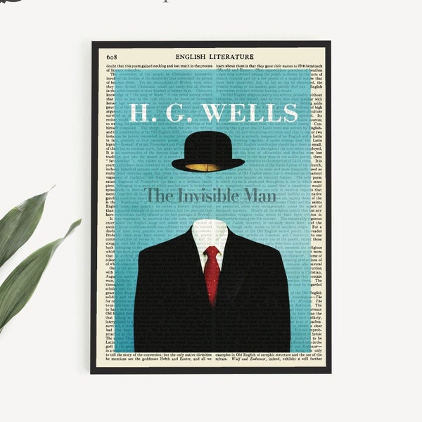 Book Cover Poster - Etsy UK