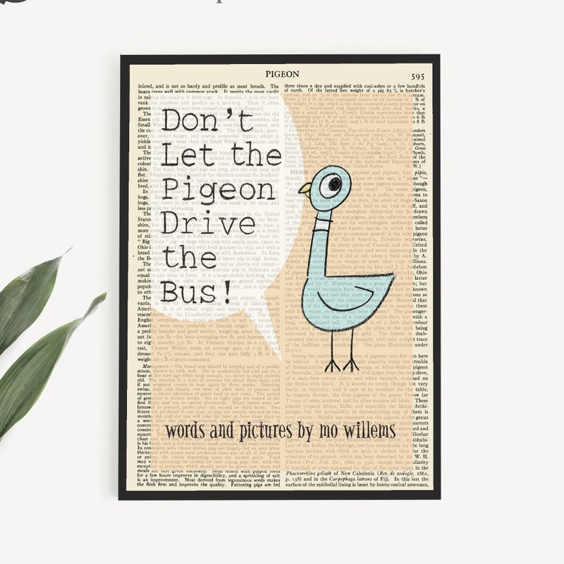 Don't Let the Pigeon - Etsy