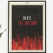 Printable Dante's Inferno Book Cover Poster Print, Dante Alighieri Wall ...
