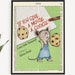 Printable 'if You Give A Mouse A Cookie' on Old Page, Childrens Book ...