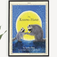 The Kissing Hand - Racoon - Story Book Craft - First Day of School ...
