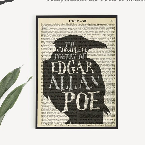 Printable Edgar Allen Poe Art - Etsy