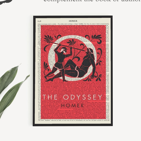 Homer the Odyssey Wall Art - Etsy