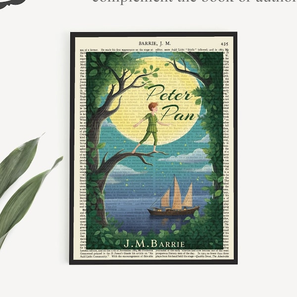 Peter Pan Print - Etsy