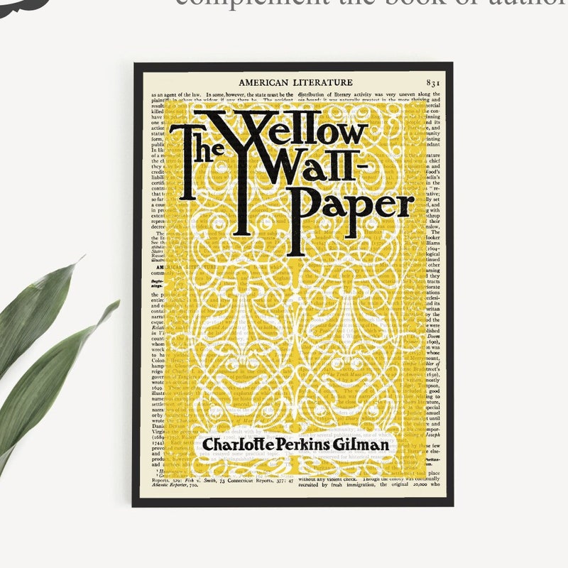 Yellow Wallpaper - Etsy