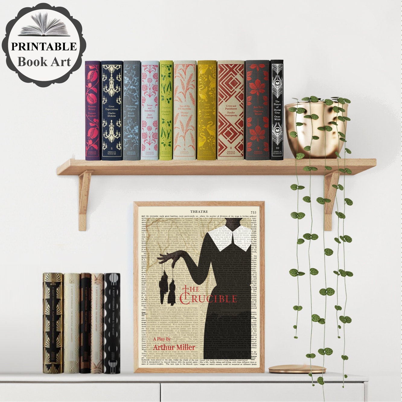Downloadable 'the Crucible' Play Poster Print, Arthur Miller Prints ...