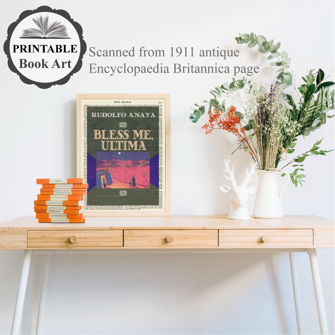 Printable Book Cover 'Bless Me Ultima' by Rudolfo | Etsy