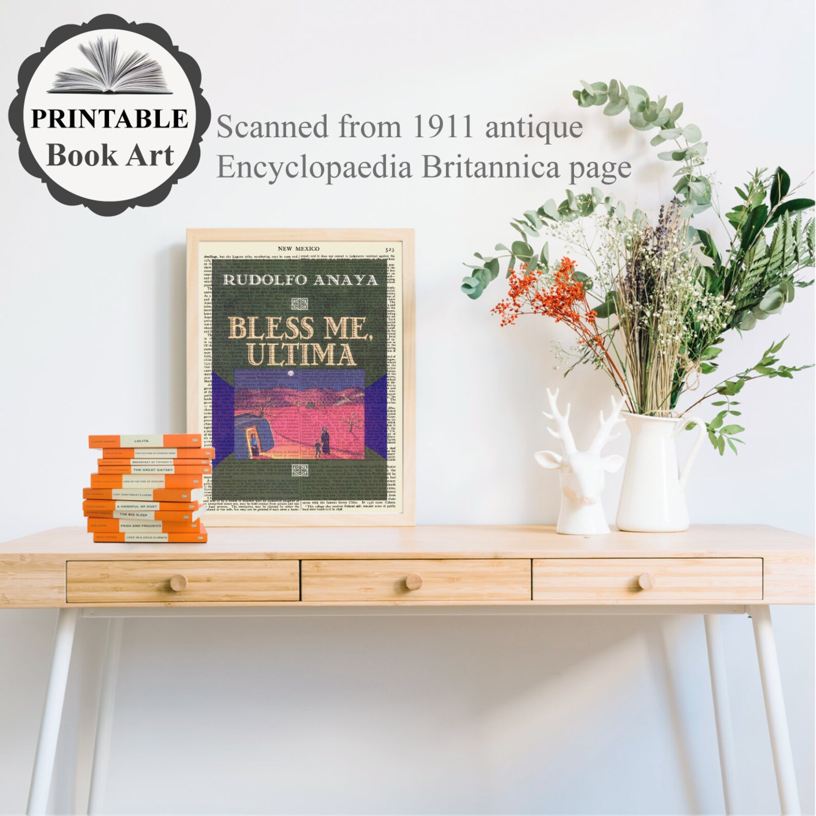 Printable Book Cover 'Bless Me Ultima' by Rudolfo | Etsy