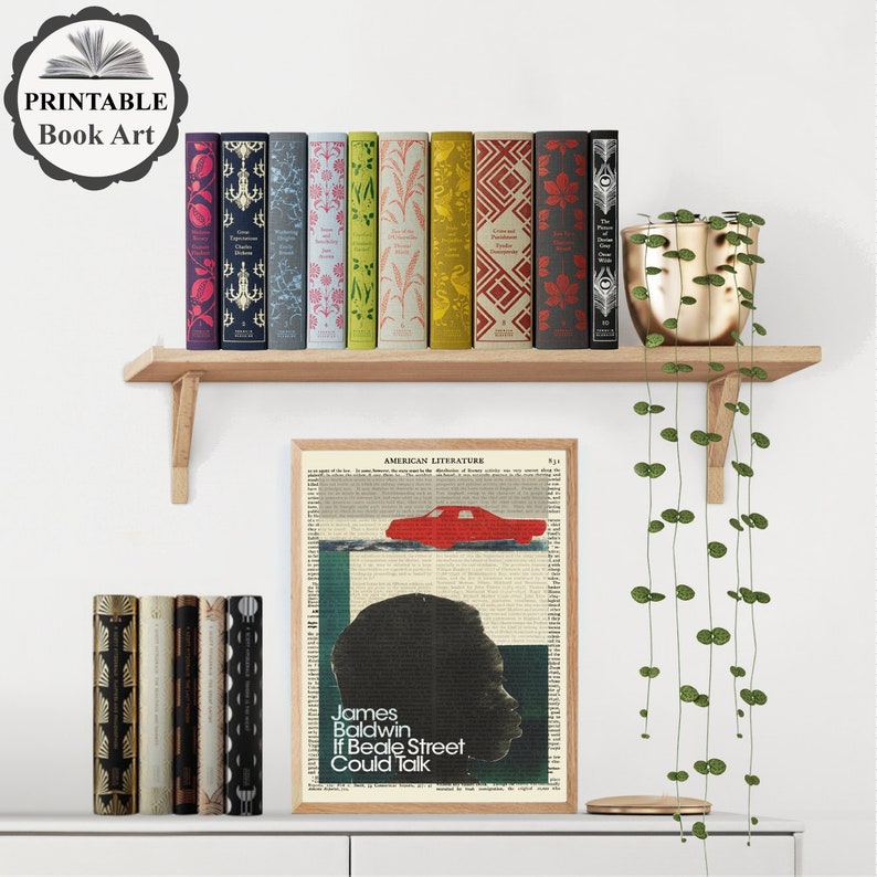 Printable 'if Beale Street Could Talk' Book Cover Art - Etsy