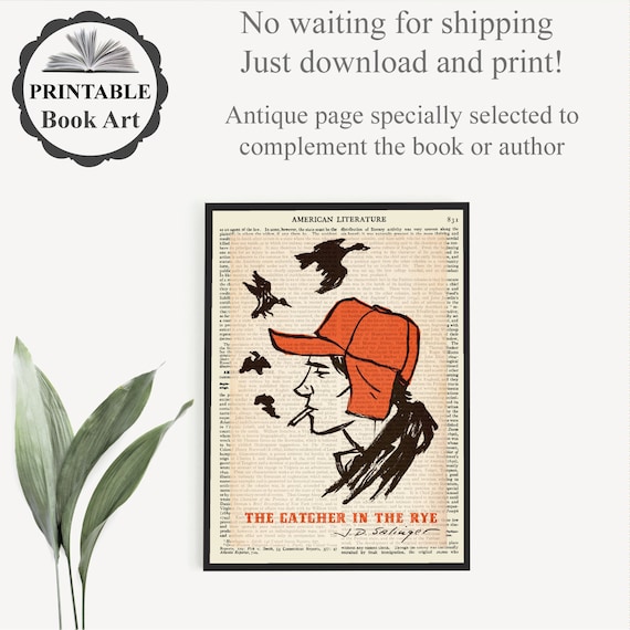 Catcher In The Rye Book Art
