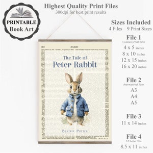 Downloadable 'the Tale of Peter Rabbit' on an Old Encyclopaedia Page ...