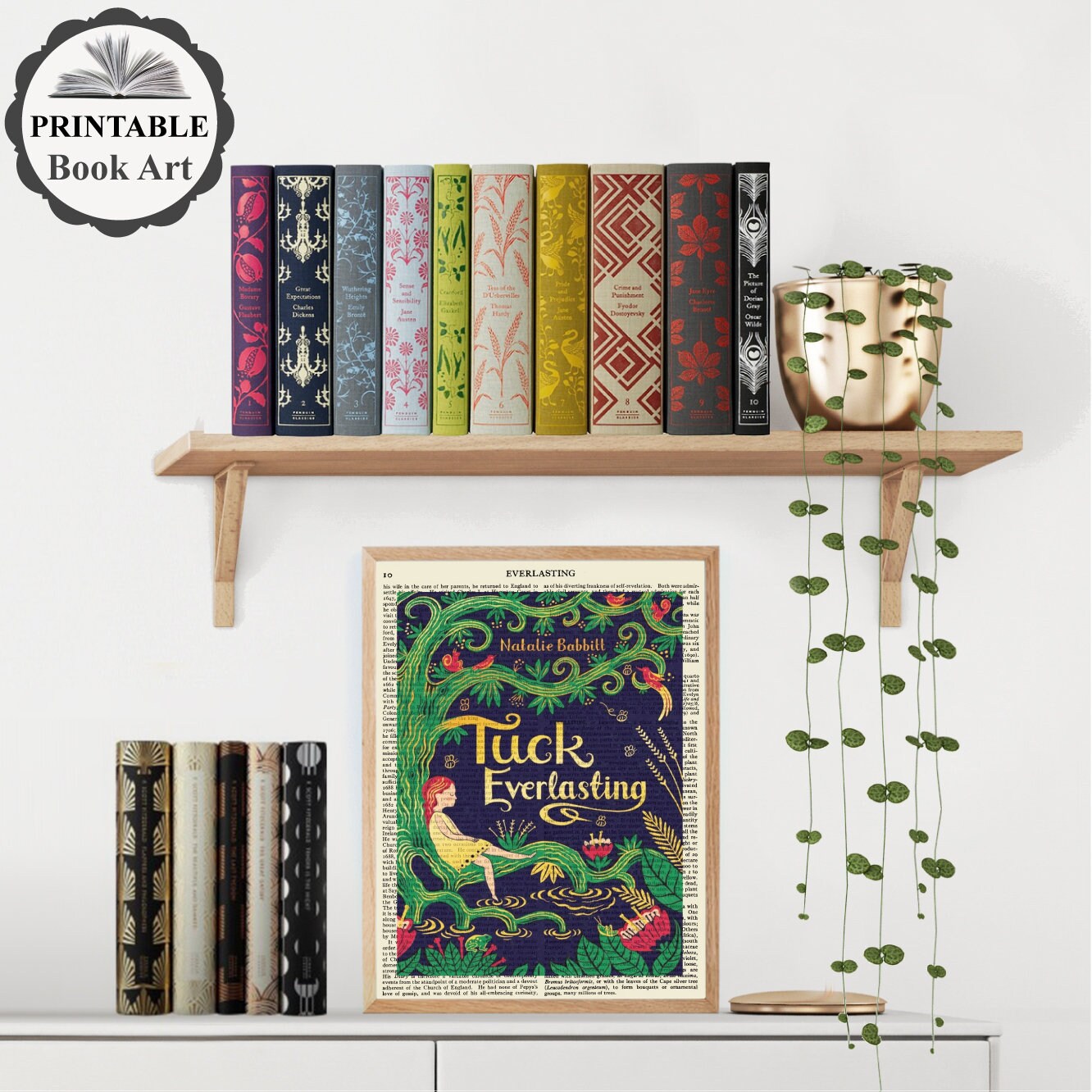 Printable Tuck Everlasting Book Cover Art Poster Print Book - Etsy