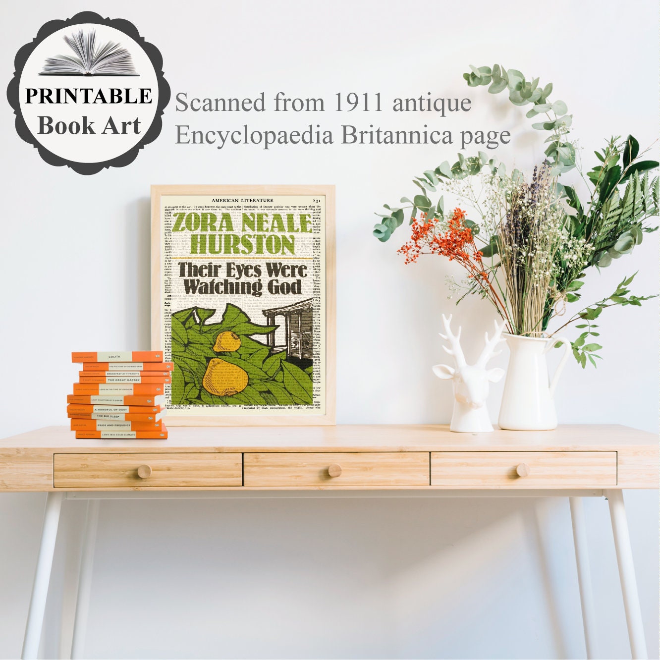 Printable 'their Eyes Were Watching God' Book Poster - Etsy