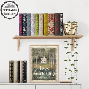 Printable Tuck Everlasting Book Cover Art Poster Print, Book Lover Gift ...