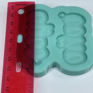 Coño Keychain Silicone Mold , Puerto Rico Mold Resin Mold , Puerto Rico ...