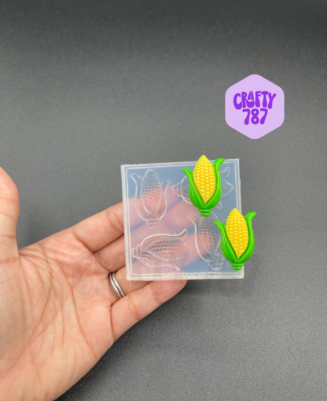 Corn on the Cob Silicone Mold, Resin Mold, Resin Jewelry Mold, Farmer ...